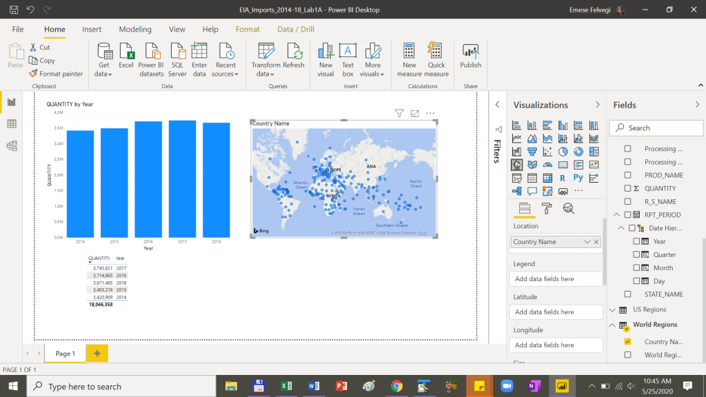 Lab 2: Using the Selection, Visualization, and Field Panes – Data ...