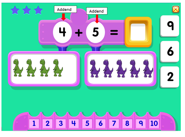 Addend – The InterACTIVE Kids’ Math Dictionary